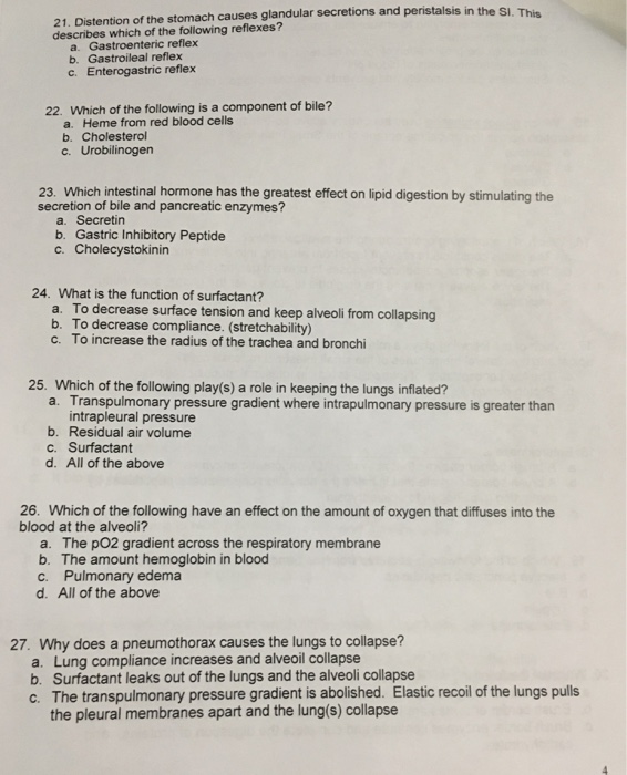 Anatomy And Physiology Archive | May 22, 2018 | Chegg.com