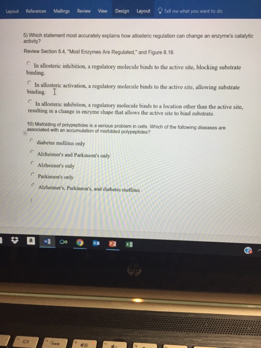 Solved Layout References Mailings Review View Design Layout | Chegg.com