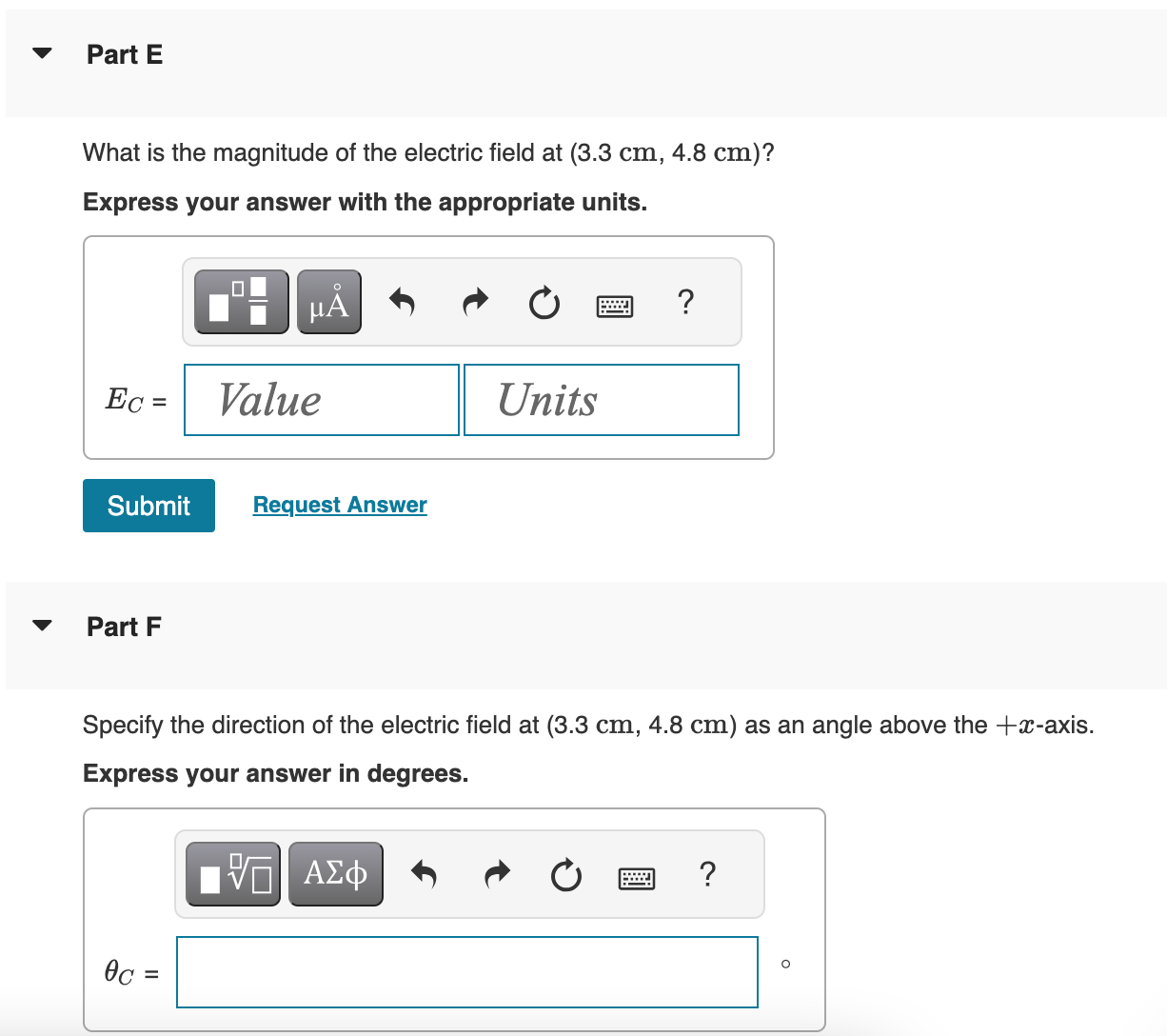 Solved A+12nC charged particle is located at the origin. | Chegg.com