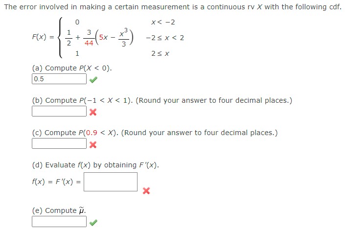 Solved The error involved in making a certain measurement is | Chegg.com