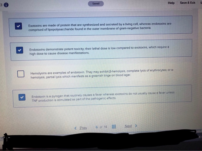 Solved Help Save & Exi Assess the following statements, and | Chegg.com