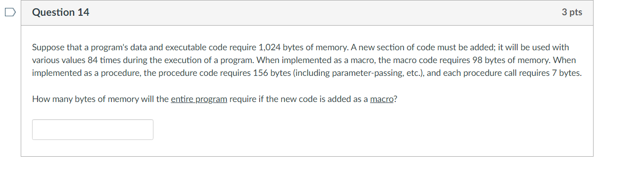 Solved Suppose That A Programs Data And Executable Code 9756