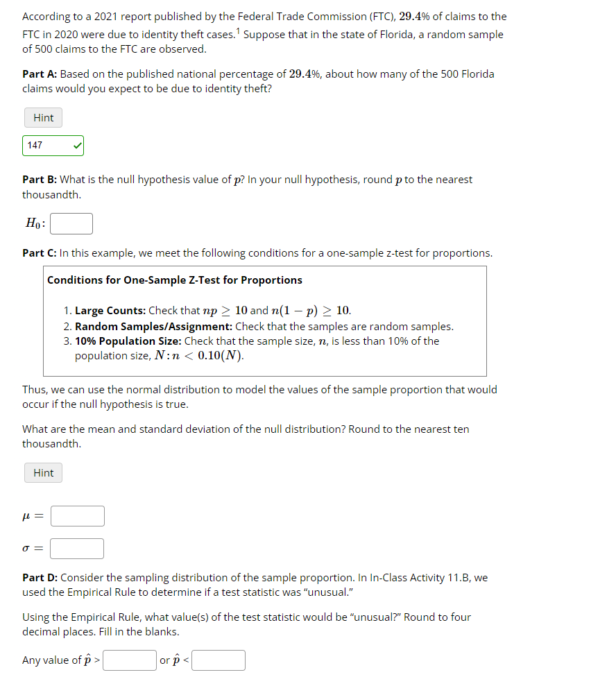 Solved According to a 2021 report published by the Federal | Chegg.com