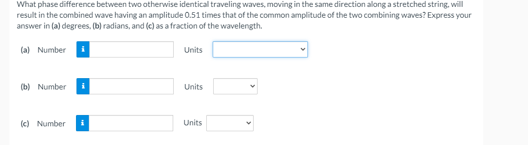 Solved What phase difference between two otherwise identical | Chegg.com