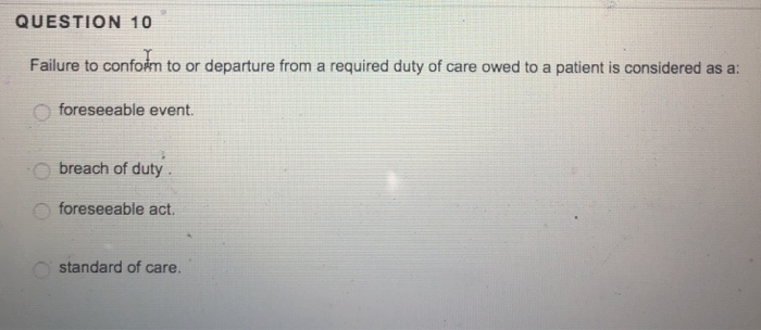 Solved QUESTION 8 The reckless disregard for the safety of | Chegg.com