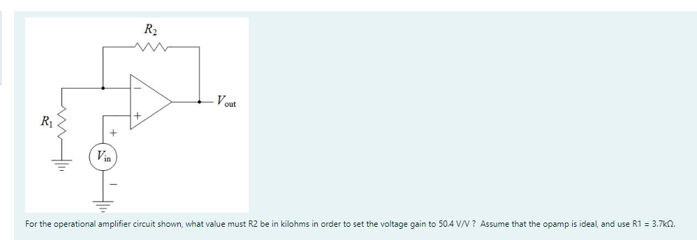 Solved R1=3.7kΩSelect one: True False | Chegg.com