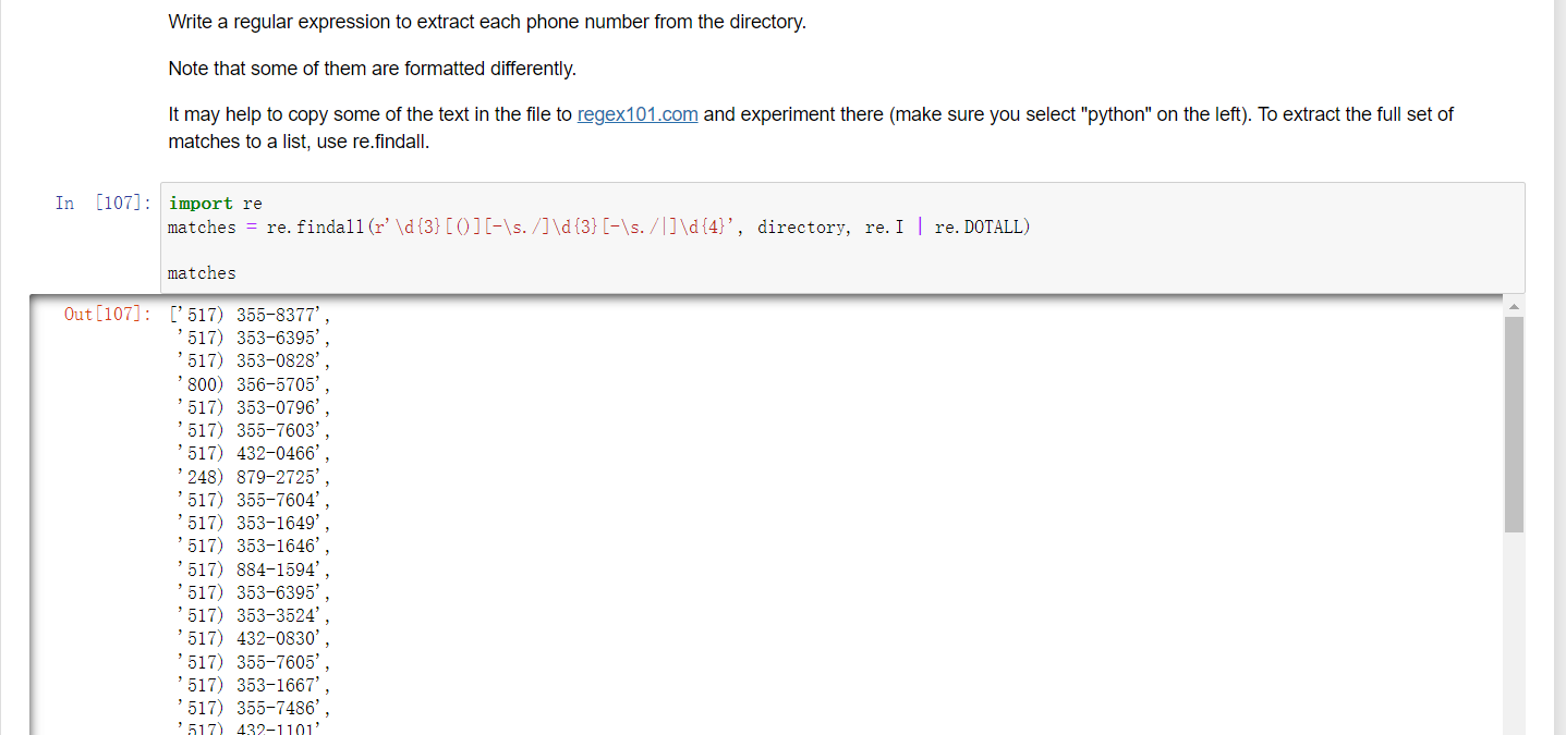 Solved How do I reformat each of the numbers in the list? | Chegg.com