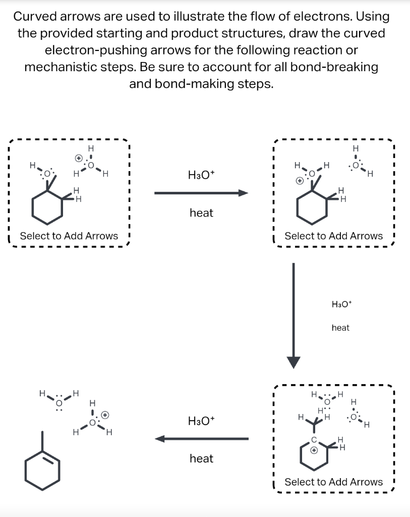 Solved Curved arrows are used to illustrate the flow of | Chegg.com