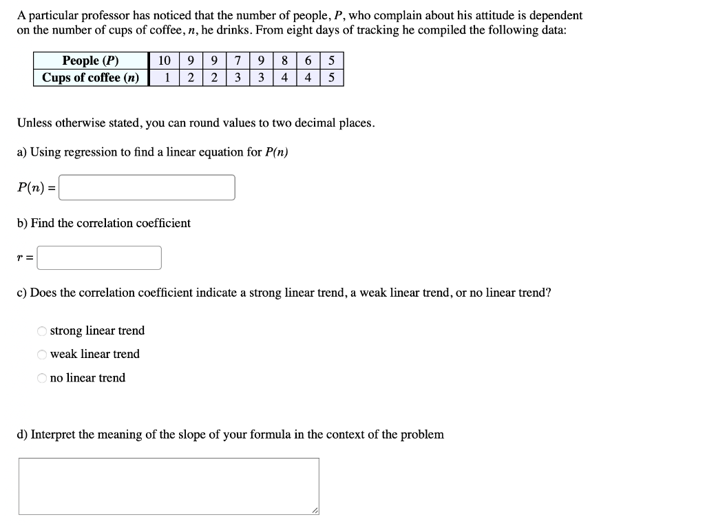 Solved A particular professor has noticed that the number of | Chegg.com
