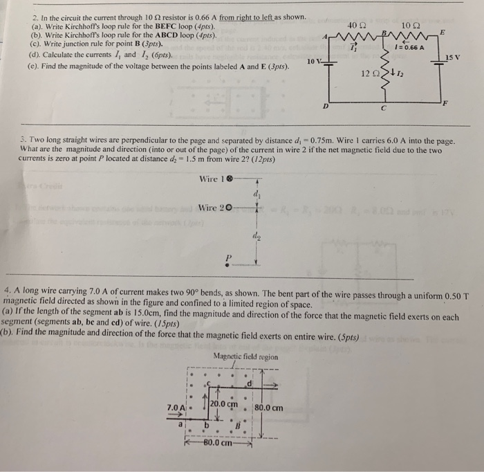 Solved S. A square loop moves to the right from an area | Chegg.com