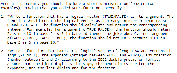 Solved "For a 11 problems, you should include a short | Chegg.com