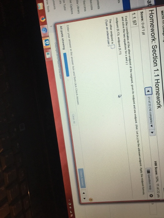 Solved At Homework Section 1 1 Homework Score 0 Of 1 Pt Hw