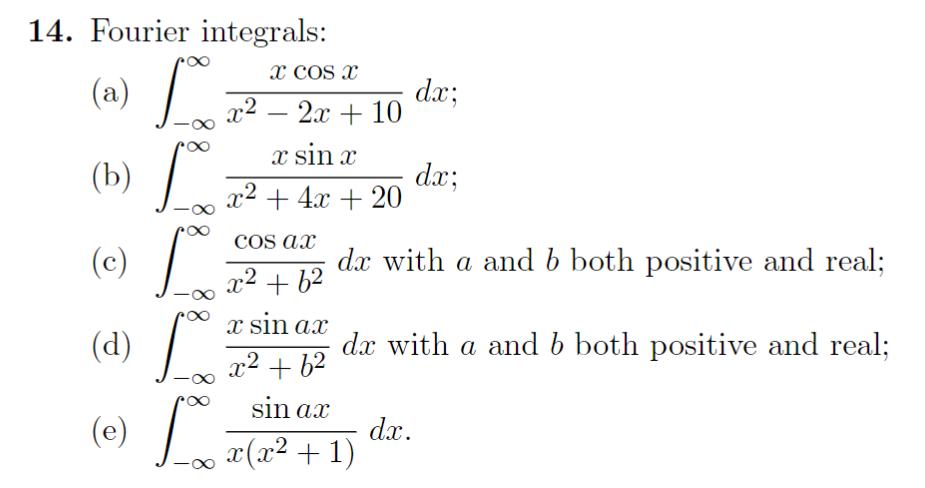Complex Analysis: Question 14 Can you solve this? | Chegg.com