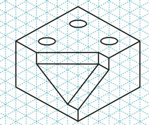 Solved this image is given in isometric view. Use only | Chegg.com