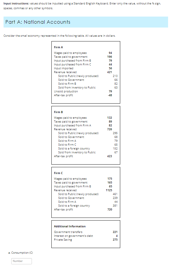Solved Input instructions: values should be inputted using a | Chegg.com