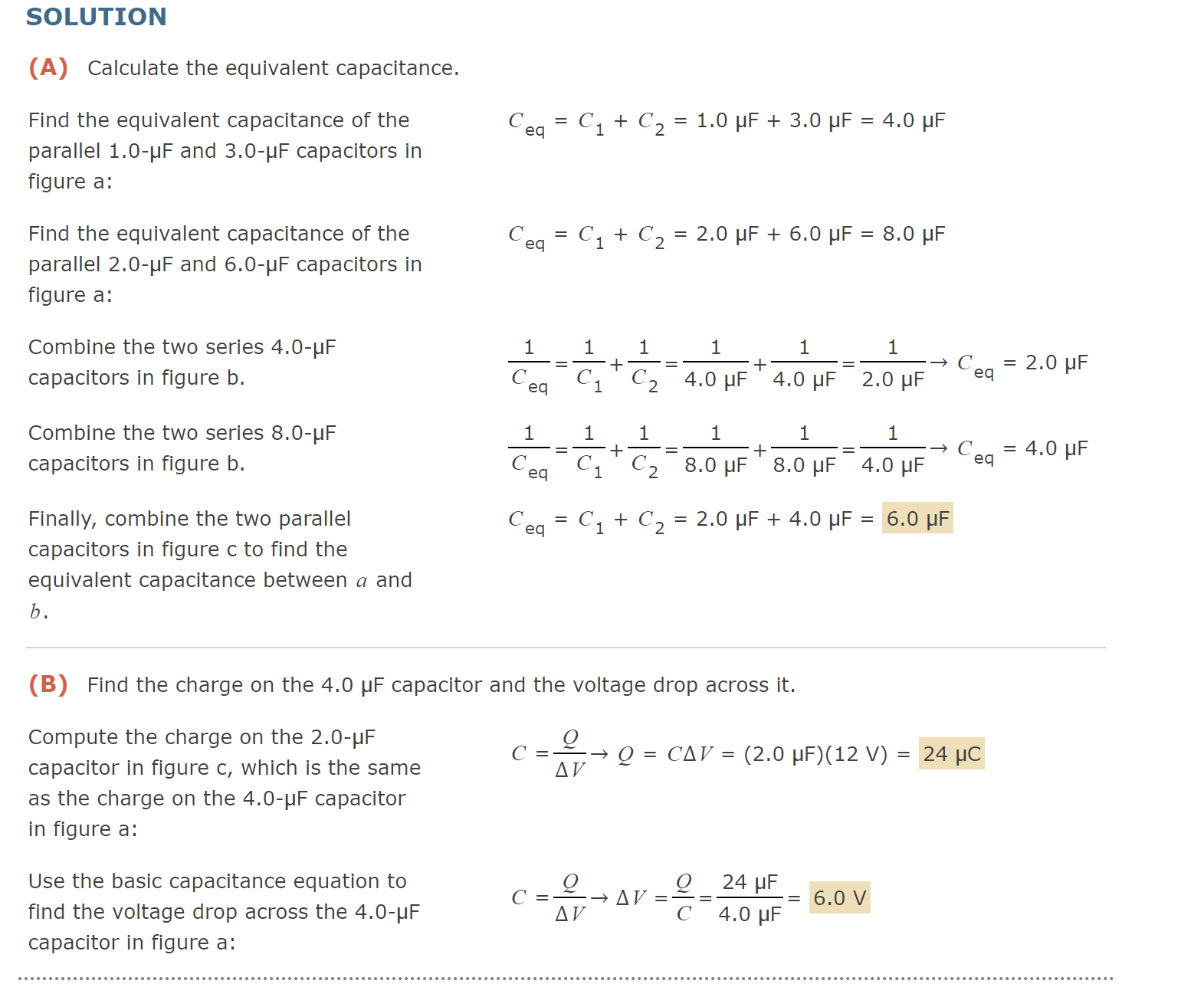 Solved GOAL Solve a complex combination of series and | Chegg.com