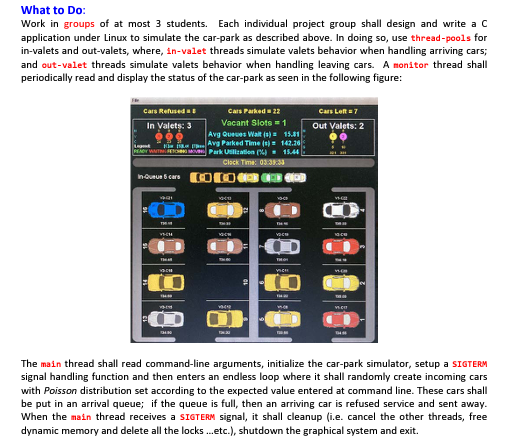 Solved In this project, you will be developing a simulator | Chegg.com