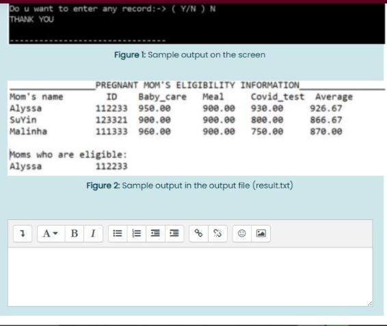 Solved SECTION 3: Programming [20 MARKS] ANSWER (1) QUESTION | Chegg.com