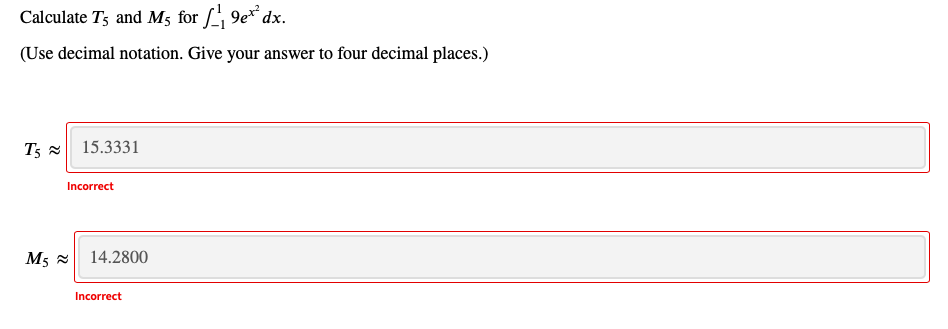 Solved Calculate Ts And Ms For ſ Sex Dx Use Decimal
