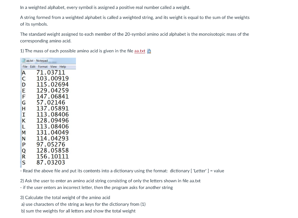 Solved Please write in Python. Follow all the instructions. | Chegg.com
