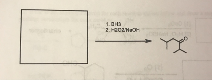 Solved 1. BH3 2. H202/NaOH | Chegg.com