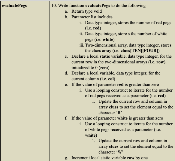 Solved Tasks Activity mastermind.c main 1. Copy C source | Chegg.com