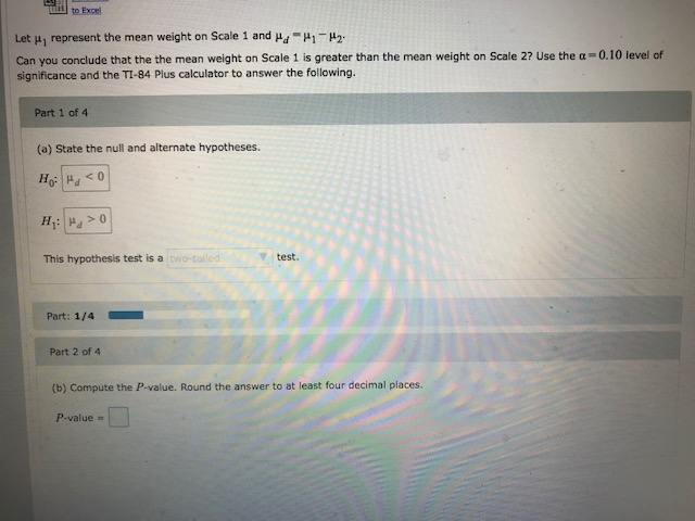 Solved Comparing scales: In an experiment to determine | Chegg.com