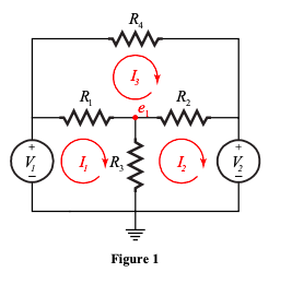 Solved 1. Use the node method to find all the node | Chegg.com