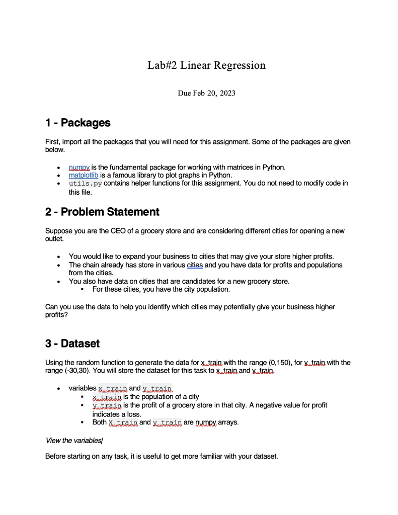 1 - Packages First, import all the packages that you | Chegg.com