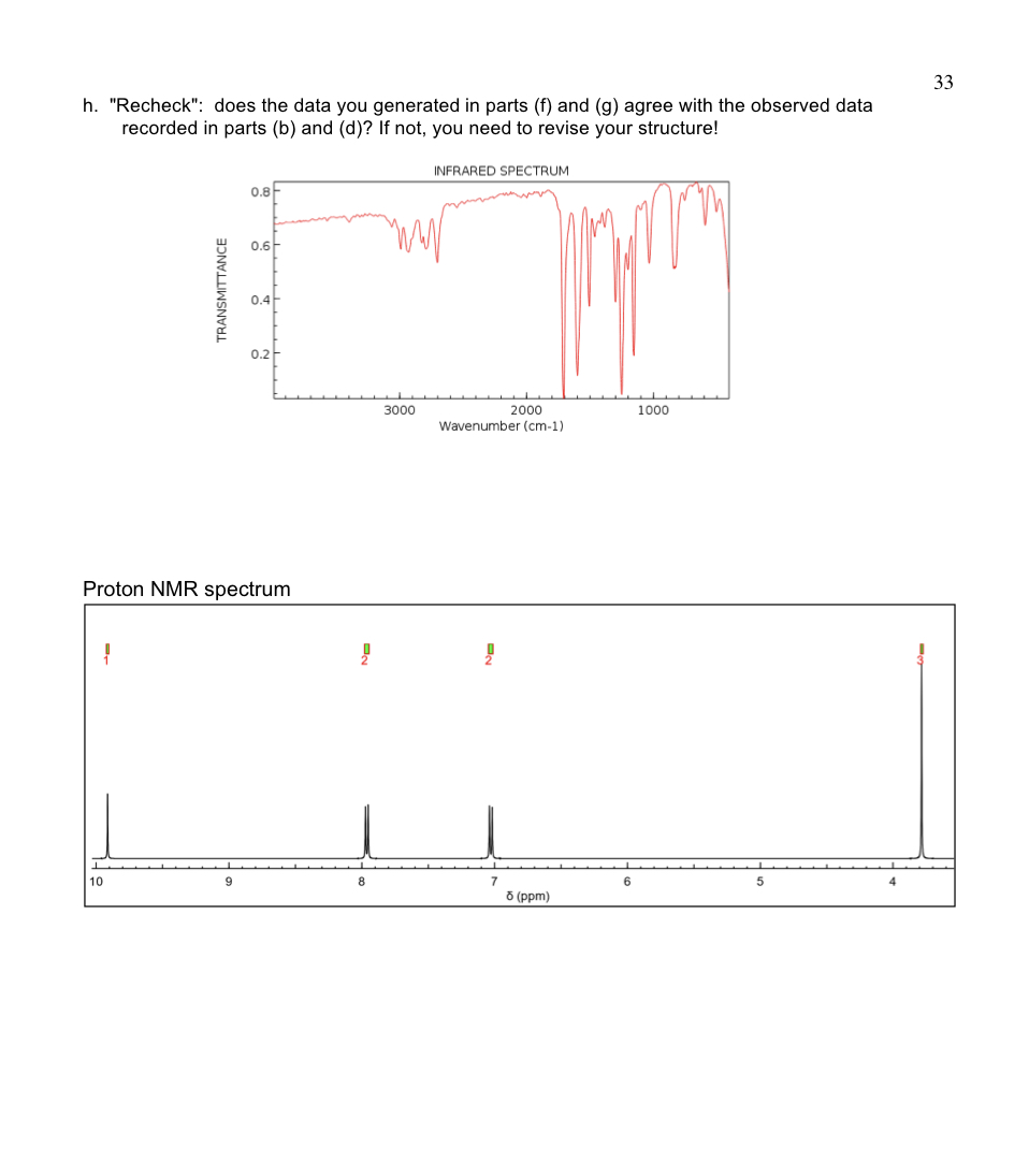 Solved 3. An unknown compound with the formula C8H8O2 gives | Chegg.com
