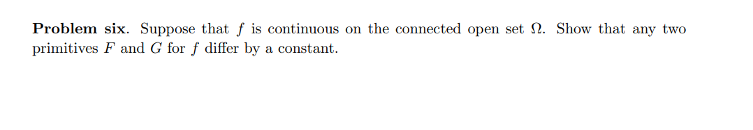Solved Problem six. Suppose that f is continuous on the | Chegg.com