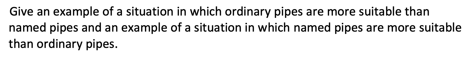 Solved Give An Example Of A Situation In Which Ordinary 