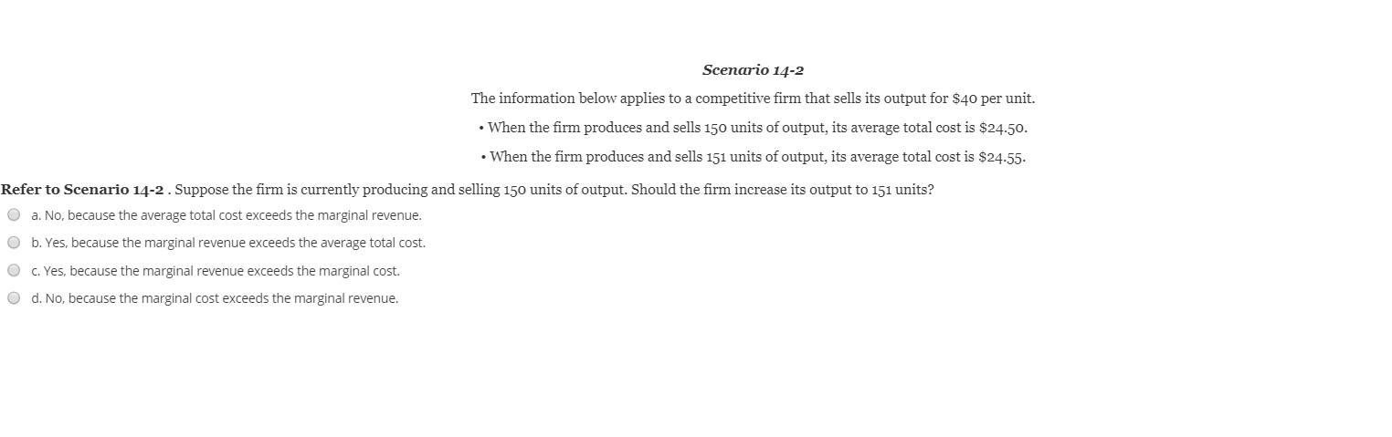 Solved Scenario 14-2 The information below applies to a | Chegg.com Solved Scenario 14-2 The information below applies to a | Chegg.com