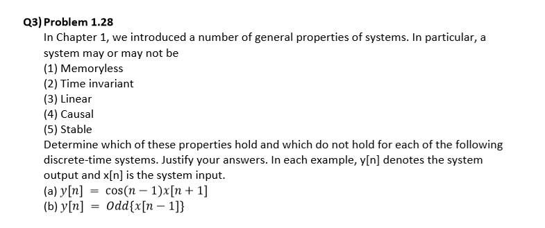 Solved Q3) Problem 1.28 In Chapter 1, we introduced a number | Chegg.com