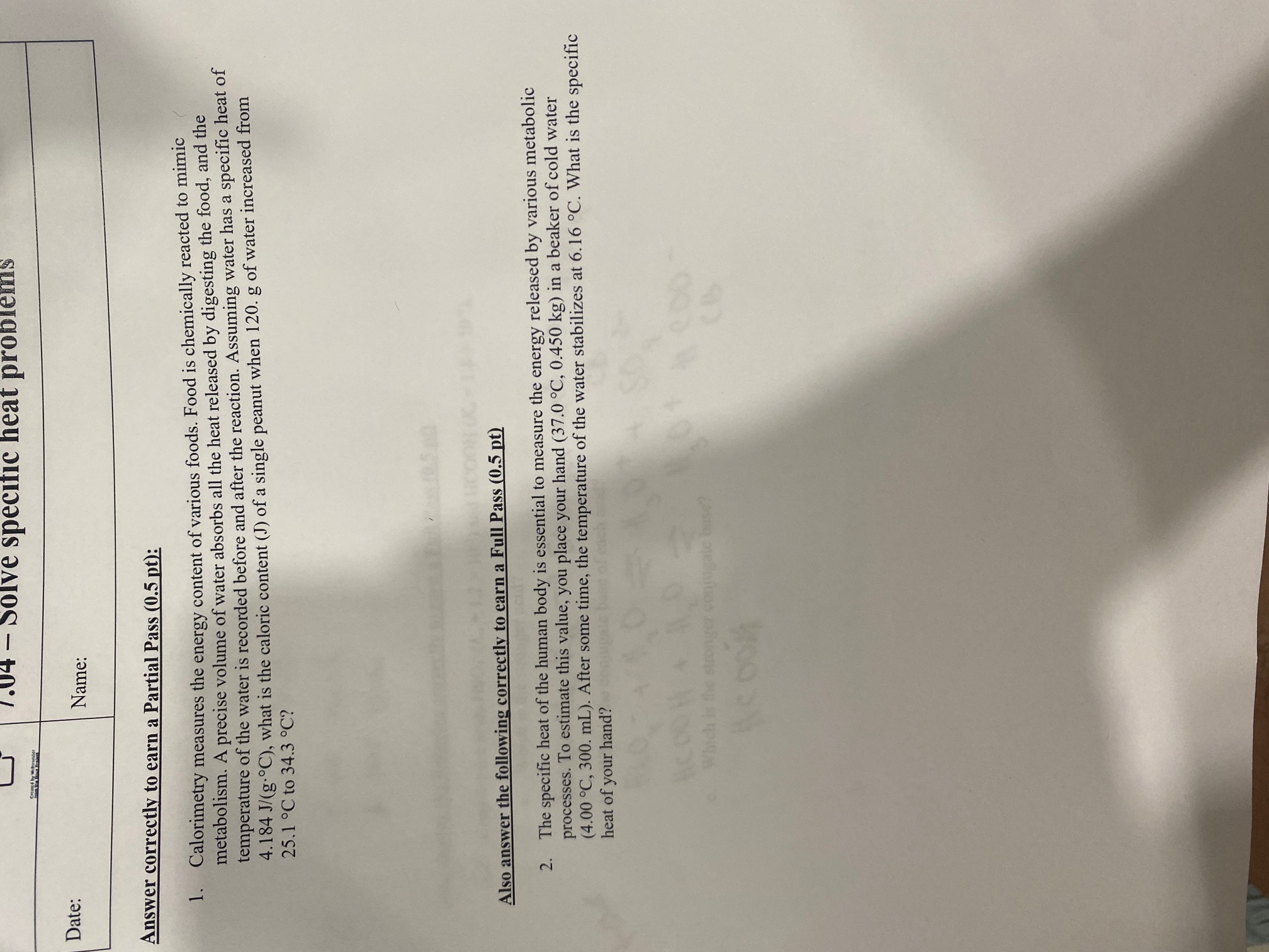 Solved Answer correctly to earn a Partial Pass ( 0.5pt) : 1. | Chegg.com