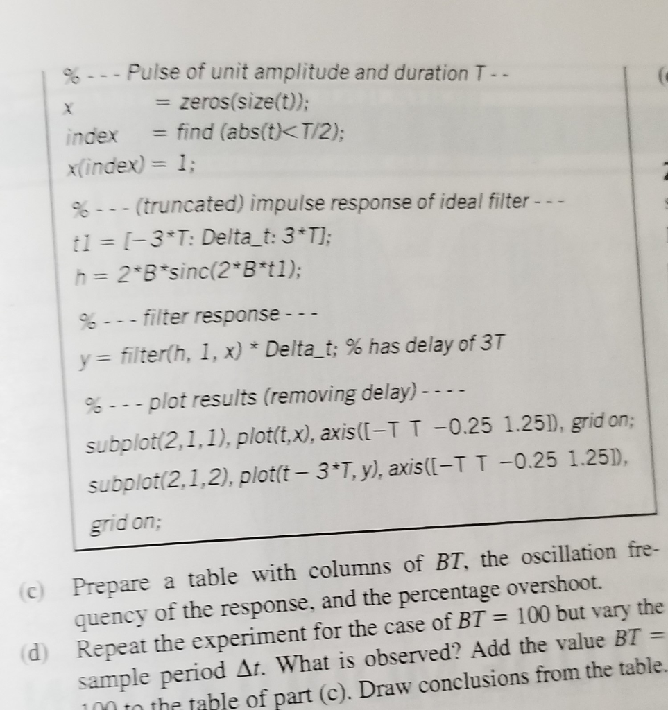 2.23 A rectangular pulse x(t) of unit amplitude and | Chegg.com