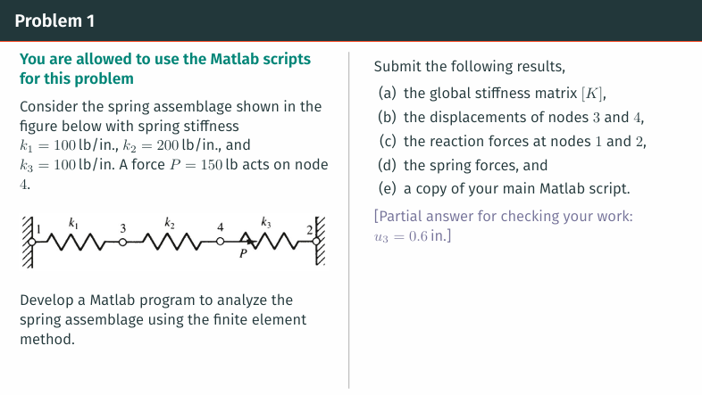 Solved You are allowed to use the Matlab scriptsfor this | Chegg.com