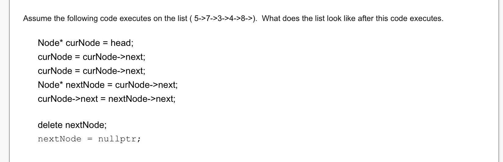 Solved C++ Data Structure This is a question with multiple | Chegg.com