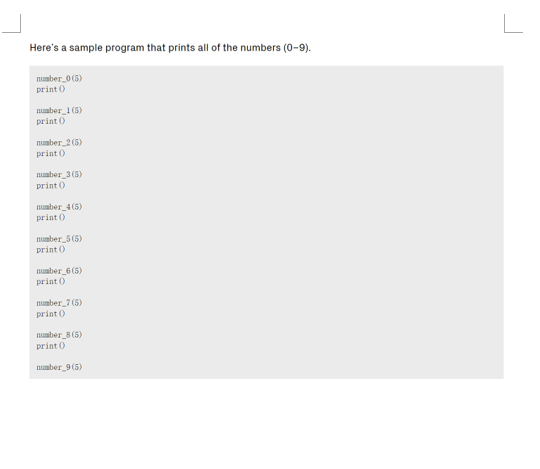 Solved Next Write 10 New Functions That Generate The Digits 