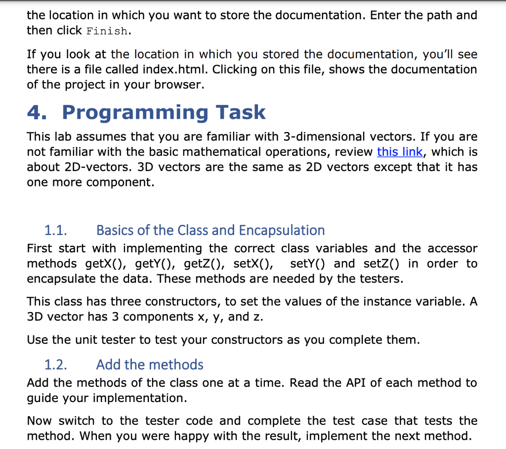 Solved 1. Setup Please download Lab3.zip that is attached to | Chegg.com