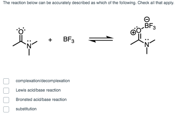 Solved The reaction below can be accurately described as | Chegg.com
