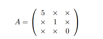 Solved Suppose a matrix A Consider the matrixwhose diagonal | Chegg.com