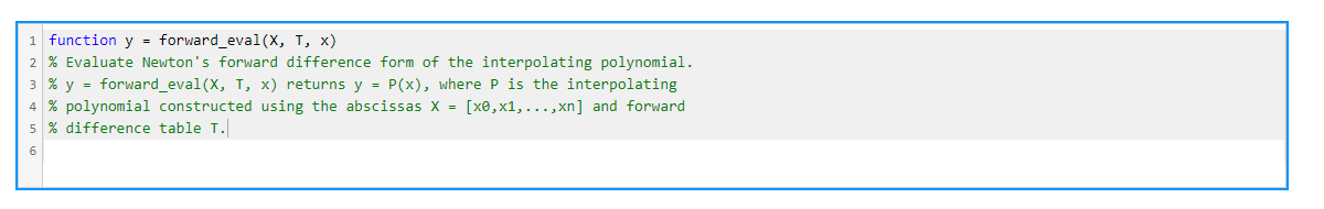 Solved Complete the below function forward_eval that | Chegg.com