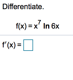 Solved Differentiate. y= In (5x2 - 7x+4) y' = | Chegg.com