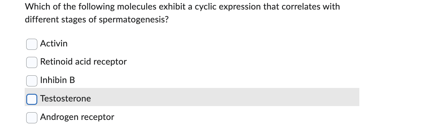 Solved Which of the following molecules exhibit a cyclic | Chegg.com