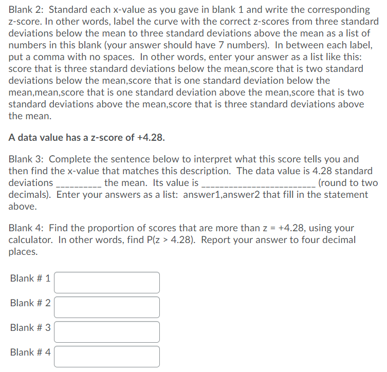 Solved Question 16 (12 points) A Normal distribution is | Chegg.com