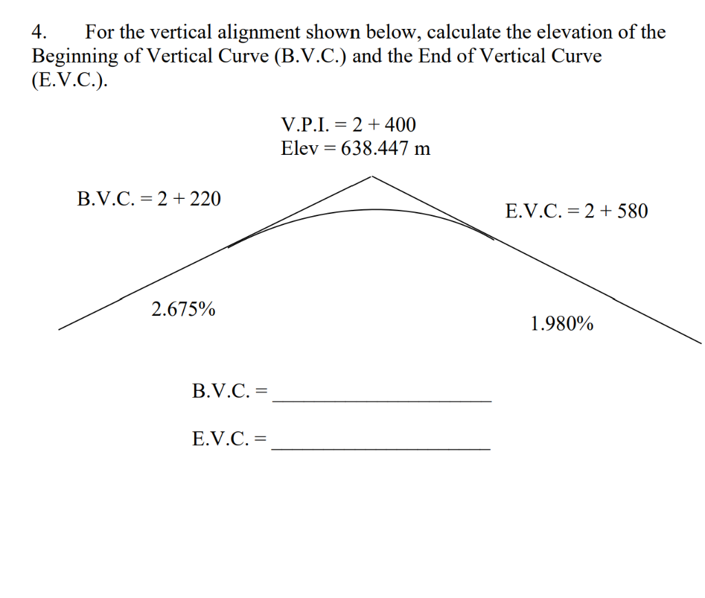 Solved 3. For the vertical alignment shown below, calculate | Chegg.com