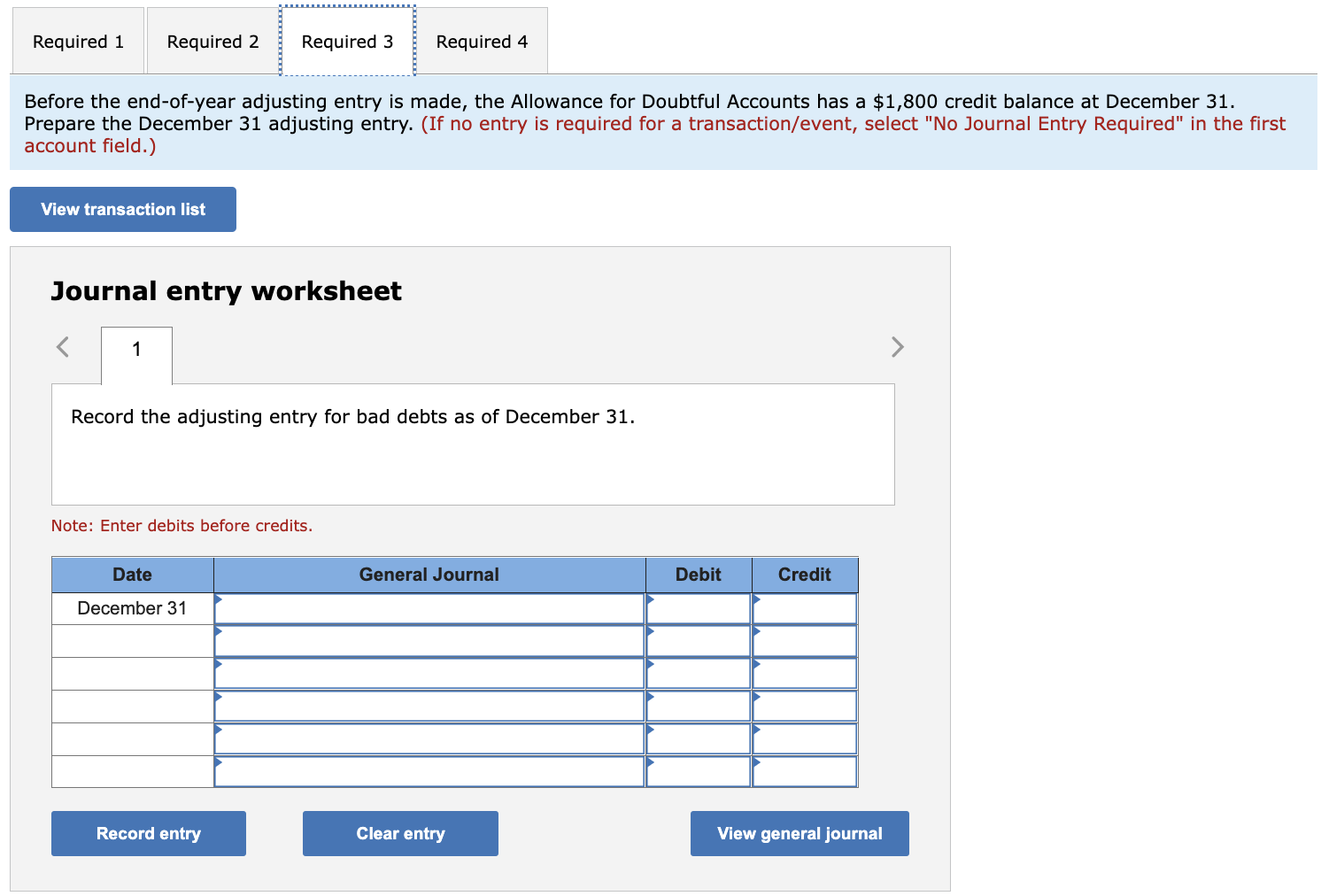Solved E8-8 (Algo) Recording and Reporting Allowance for | Chegg.com