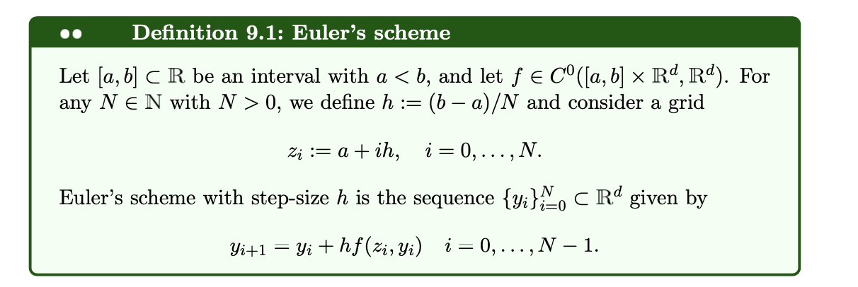 Assignment 4.1. (explicit and implicit Euler scheme, | Chegg.com Assignment 4.1. (explicit and implicit Euler scheme, | Chegg.com