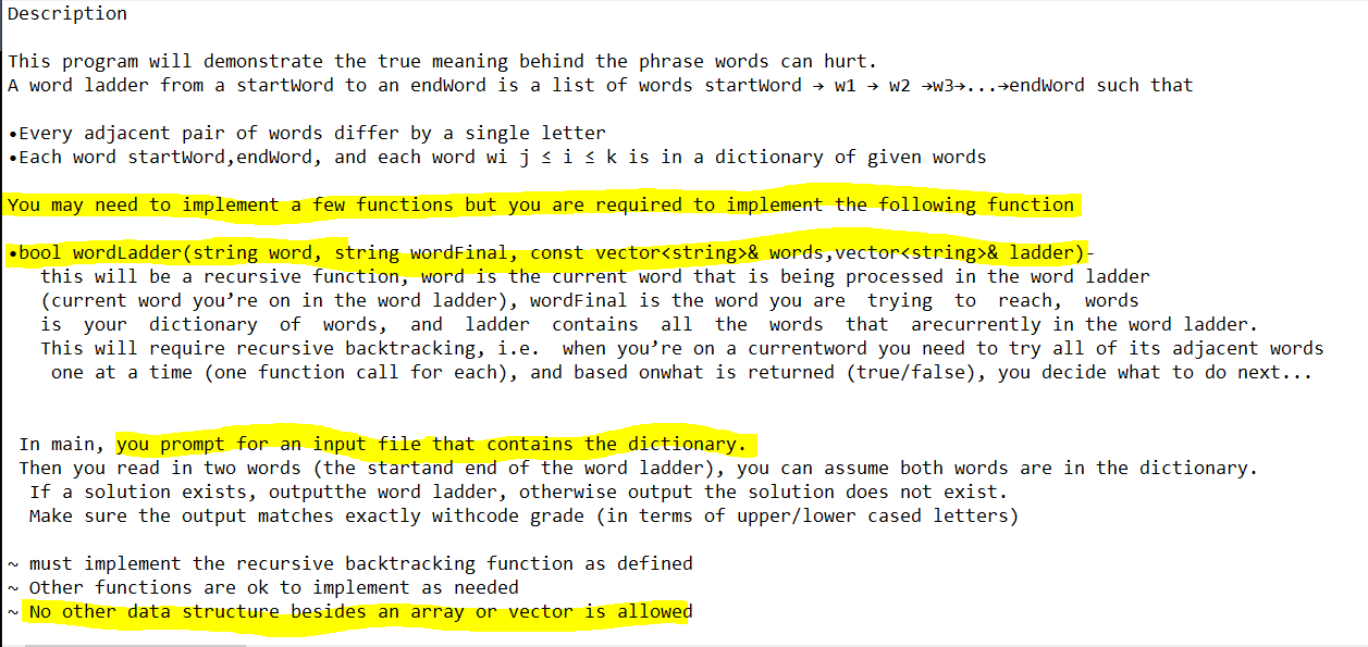 Solved Description This program will demonstrate the true | Chegg.com